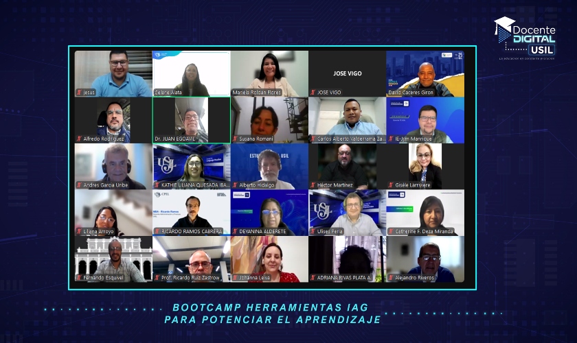 Inició el Bootcamp herramientas de IA para potenciar el aprendizaje del programa Docente Digital ...